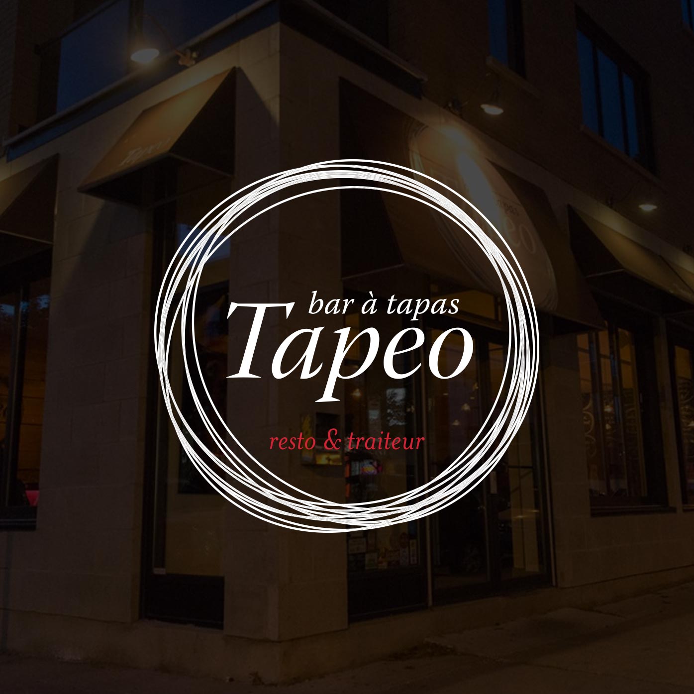 Produits imprimés Tapeo - Saule Création